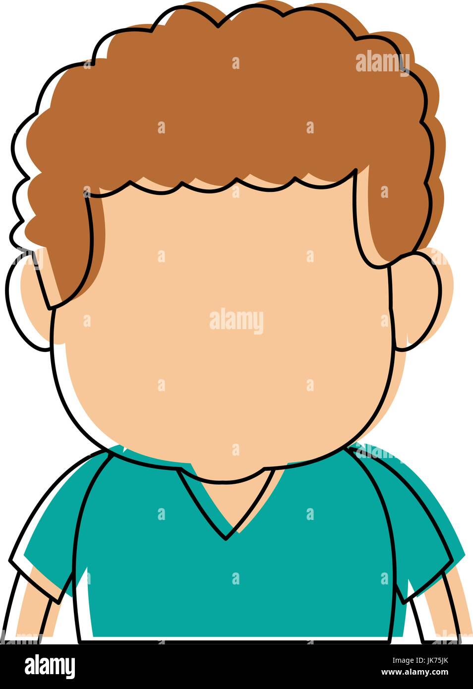 Chin front view Stock Vector Images - Alamy