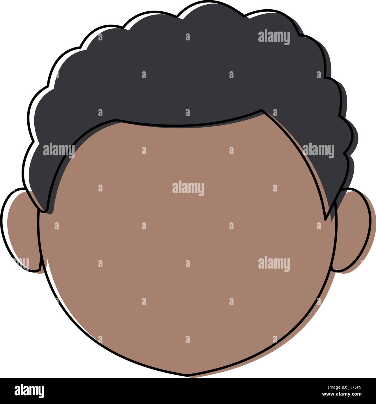cartoon profile boy little avatar people young Stock Vector Image & Art ...