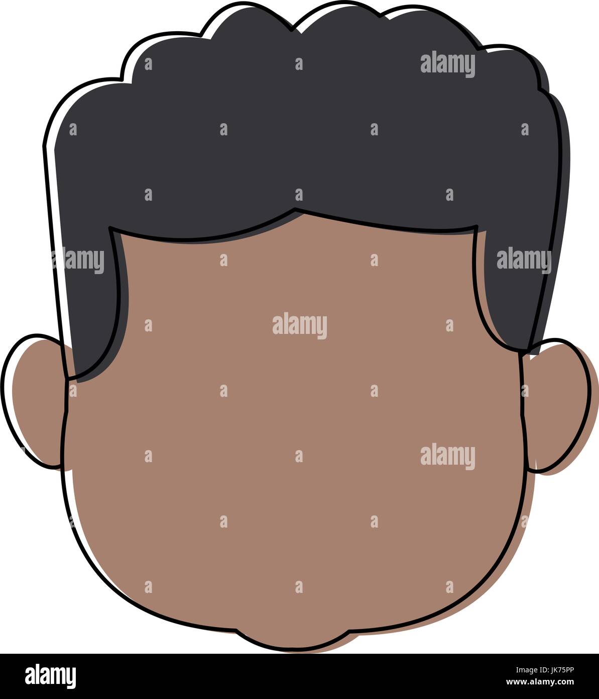 cartoon profile boy little avatar people young Stock Vector Image & Art ...