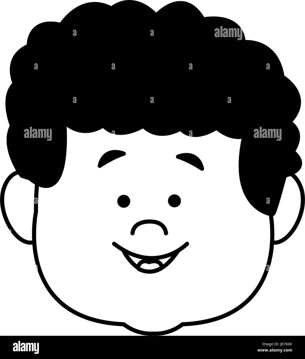 cartoon profile boy little avatar people young Stock Vector Image & Art ...