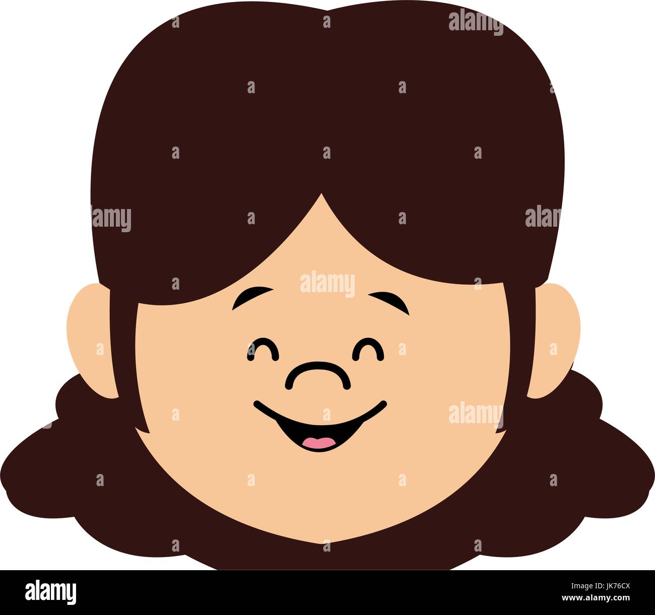 cartoon little girl young female person Stock Vector Image & Art - Alamy