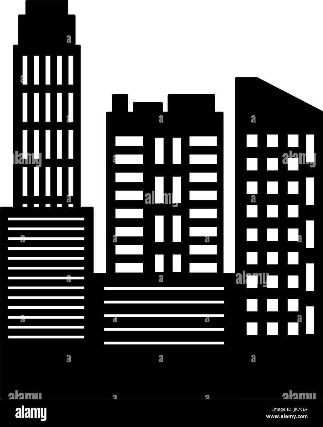 commercial buildings architecture real estate exterior Stock Vector ...