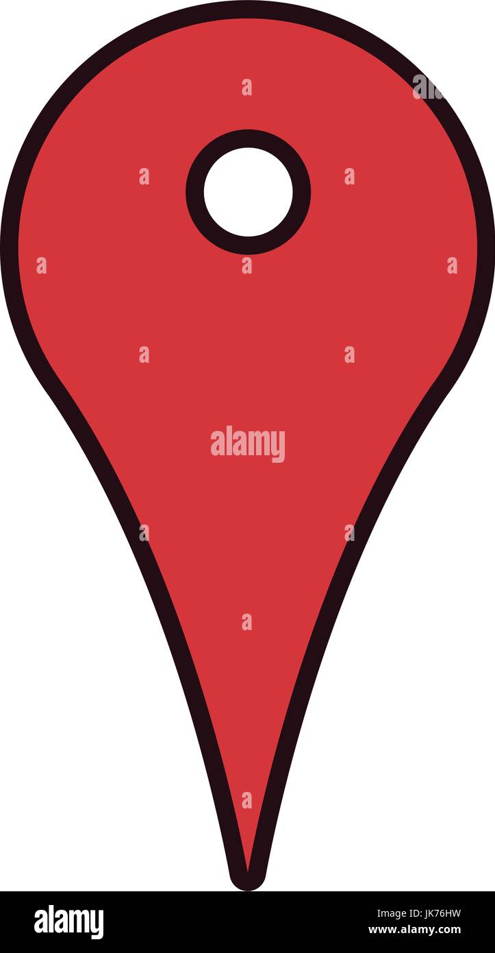 pointer map navigation gps guide app Stock Vector Image & Art - Alamy