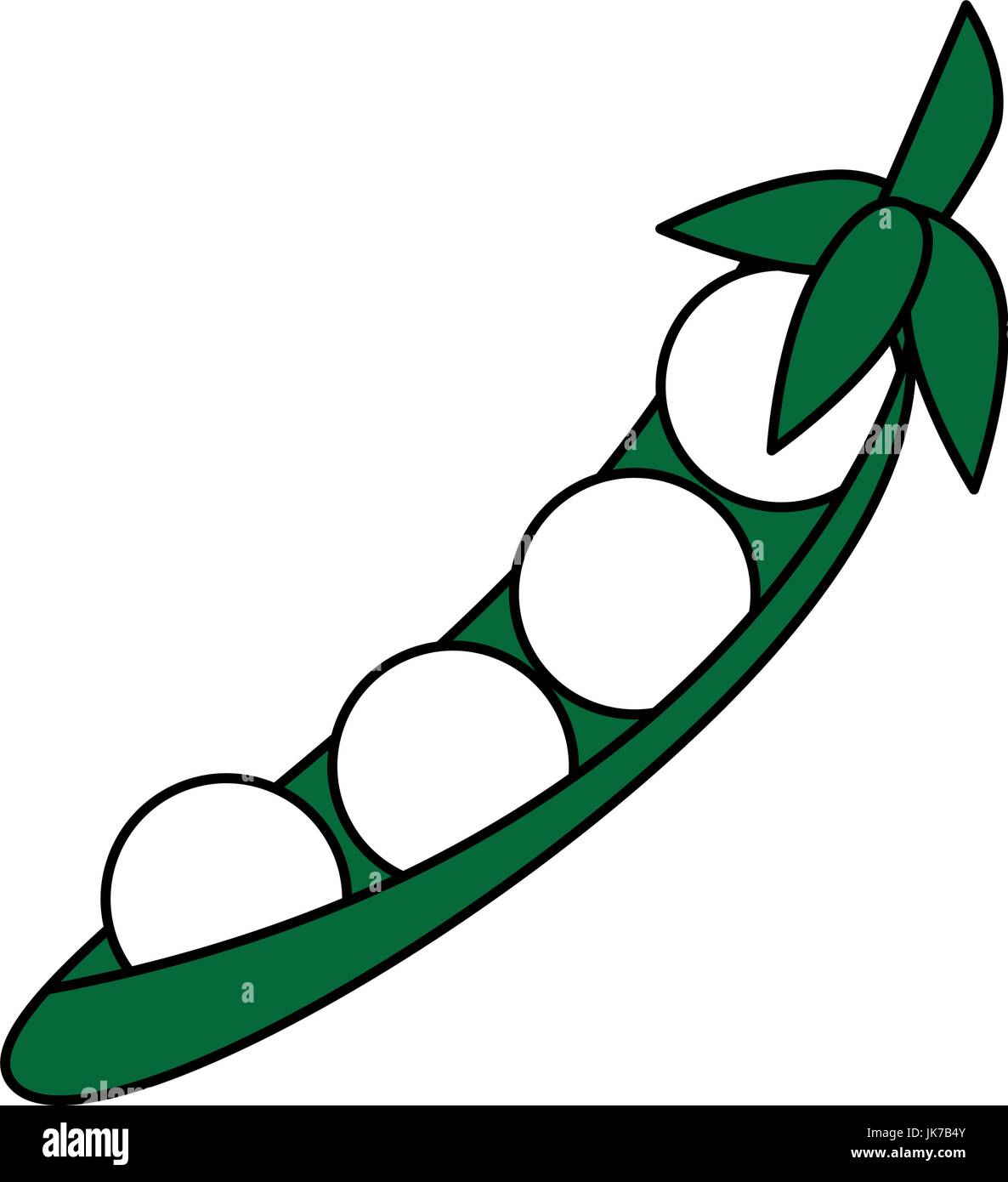 Field pea crop Stock Vector Images - Alamy