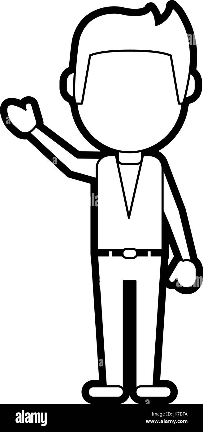 man vector illustration Stock Vector Image & Art - Alamy