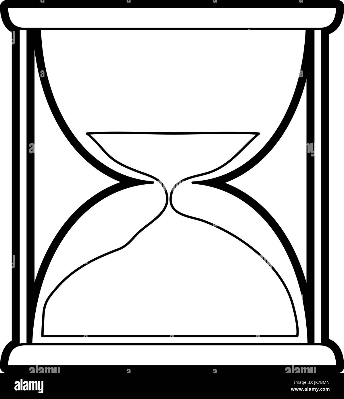 hourglass vector illustration Stock Vector Image & Art - Alamy