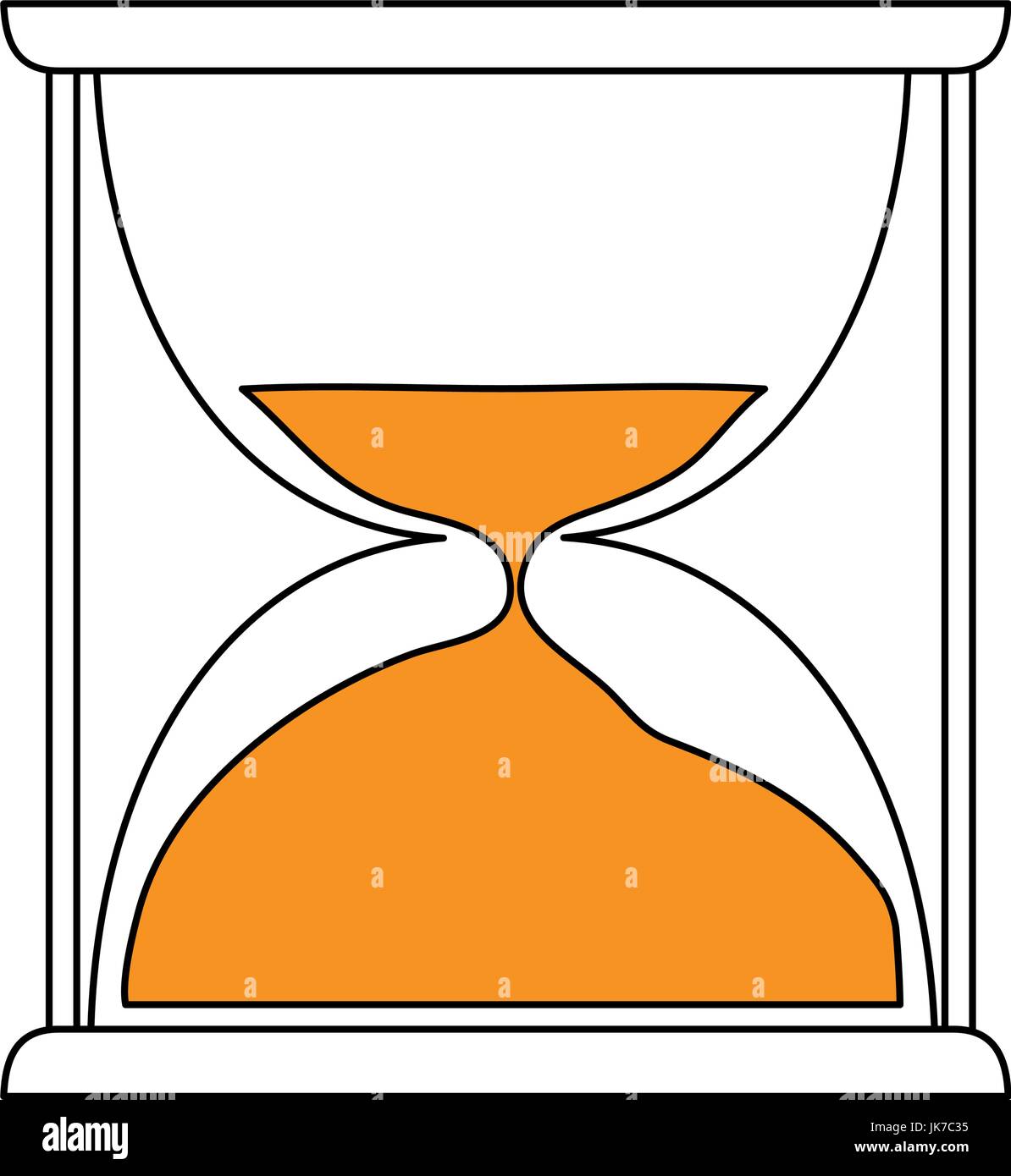 hourglass vector illustration Stock Vector Image & Art - Alamy