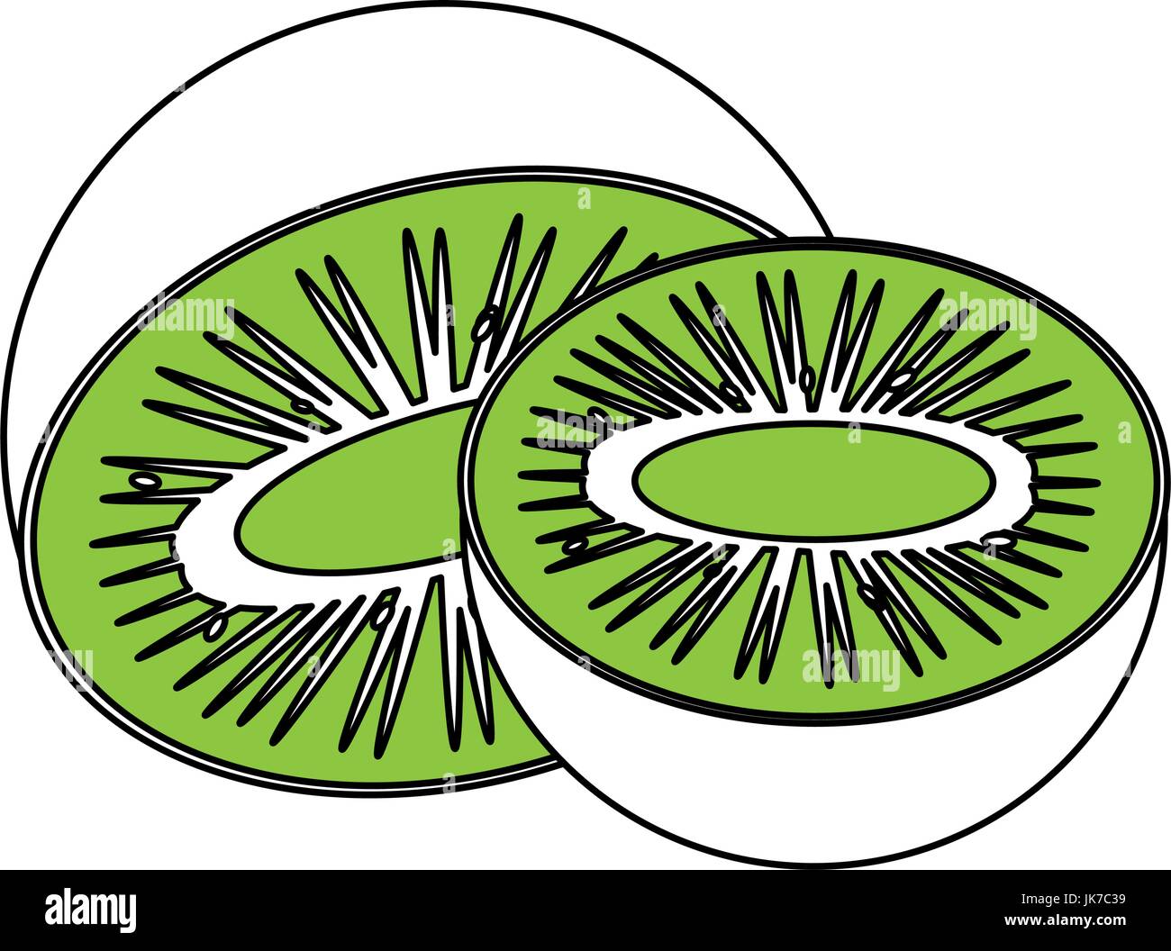 kiwi vector illustration Stock Vector Image & Art - Alamy