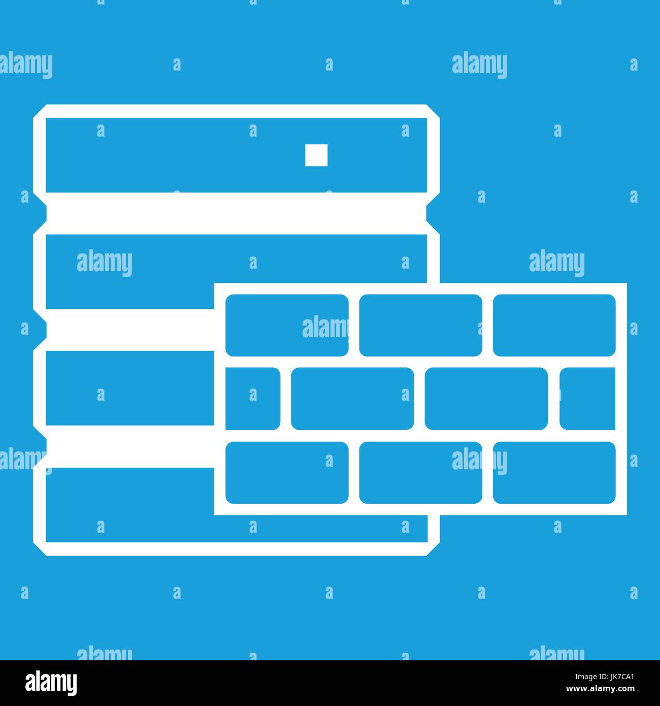 Brick base wall Stock Vector Images - Alamy