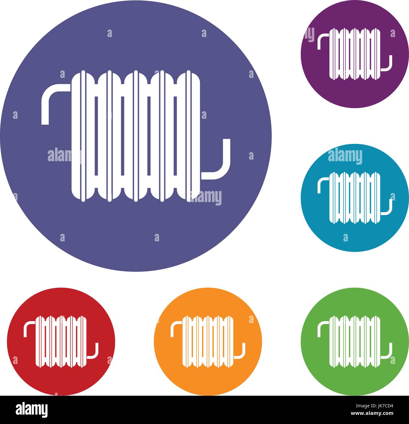 Radiator icons set Stock Vector Image & Art - Alamy