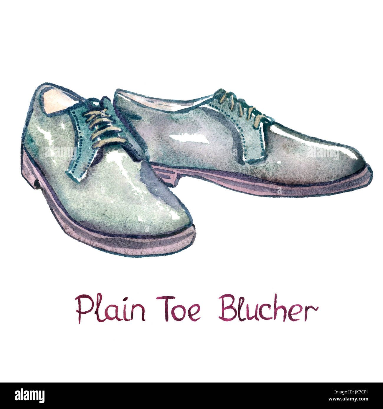 Plain toe blucher hi-res stock photography and images - Alamy