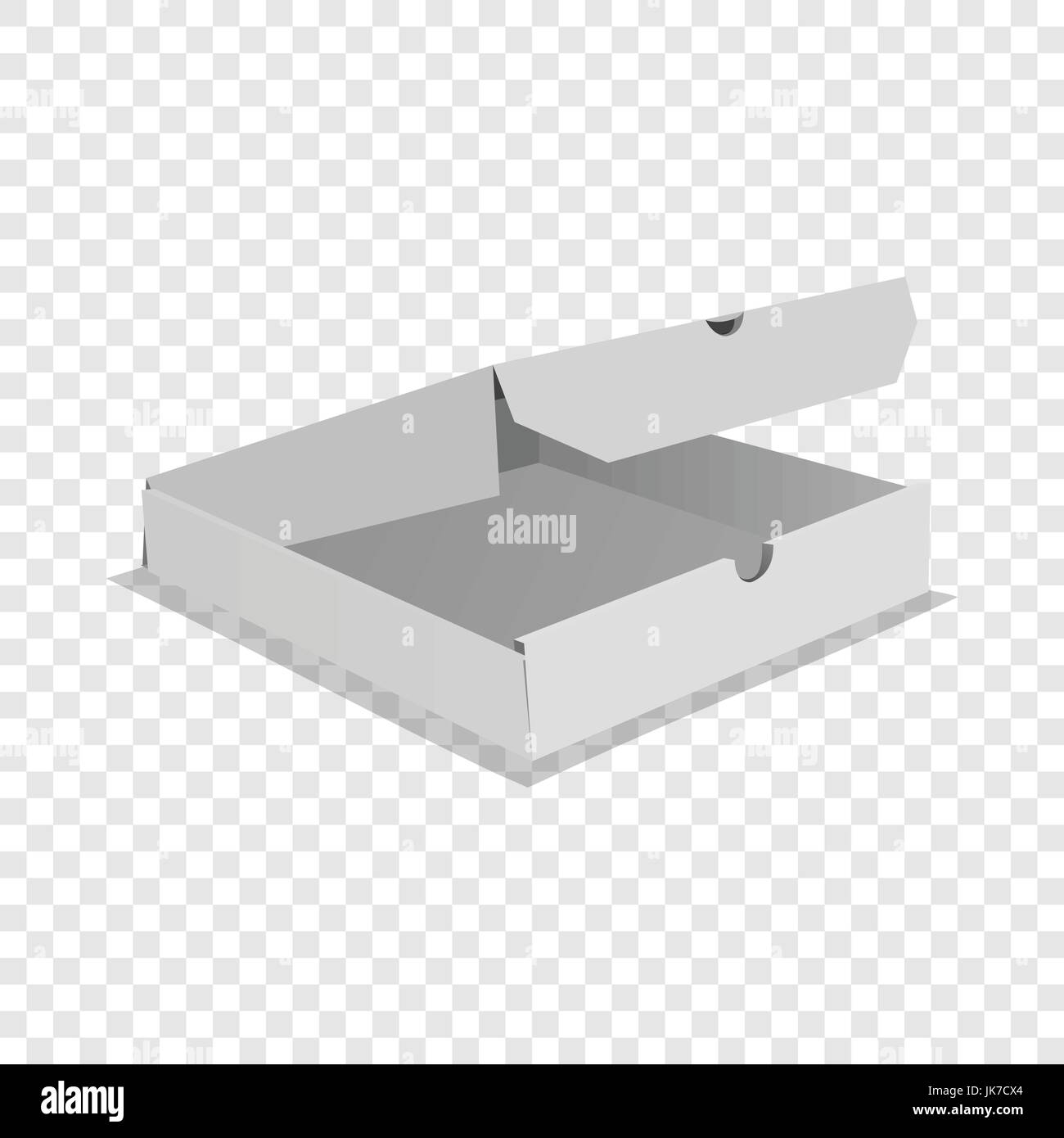 One pizza box icon, realistic style Stock Vector Image & Art - Alamy