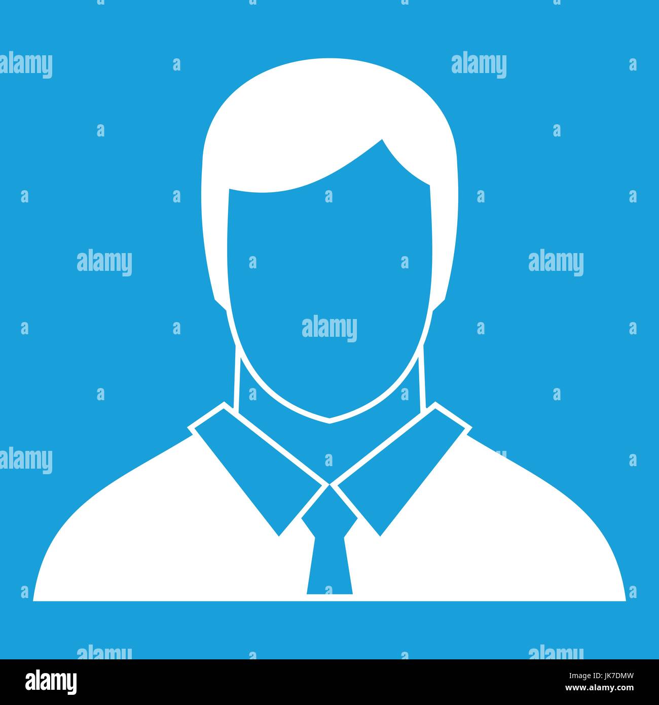 Manager icon white Stock Vector Image & Art - Alamy