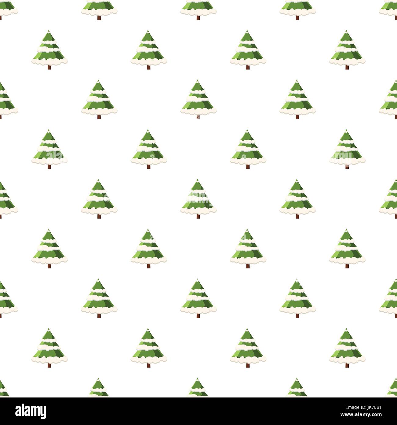 Fur tree in snow pattern Stock Vector Image & Art - Alamy