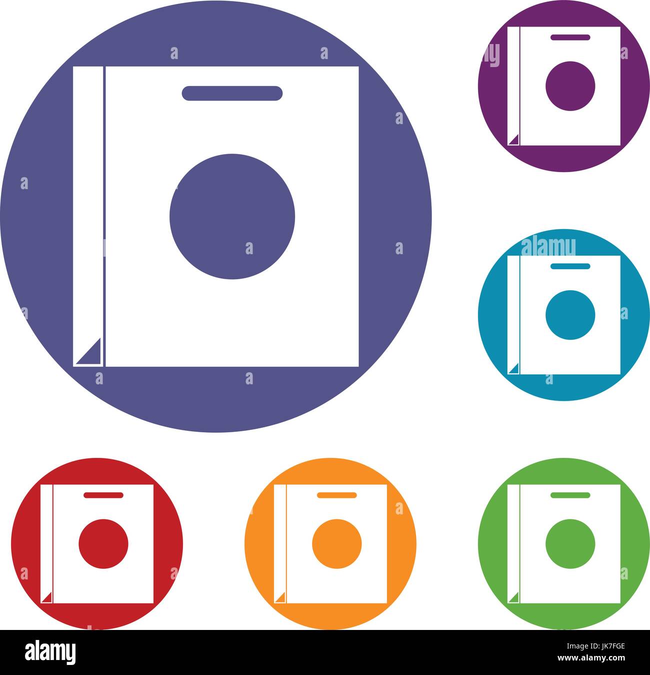 Paper bag icons set Stock Vector Image & Art - Alamy
