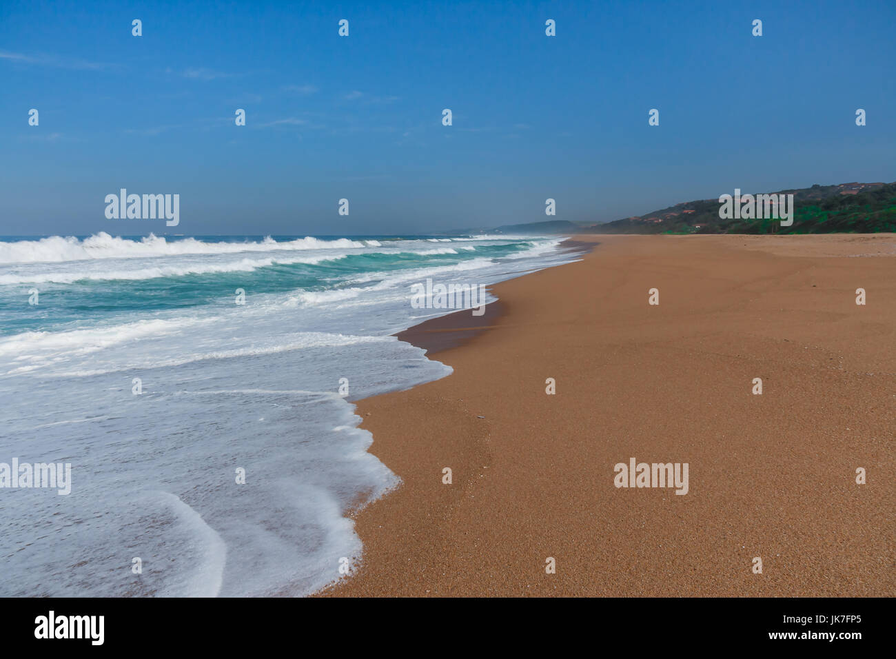 Zimbali Beach Stock Photo - Alamy