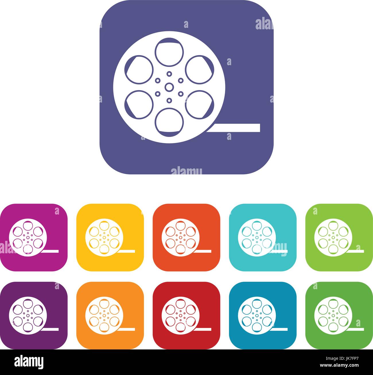 Film icons set Stock Vector Image & Art - Alamy