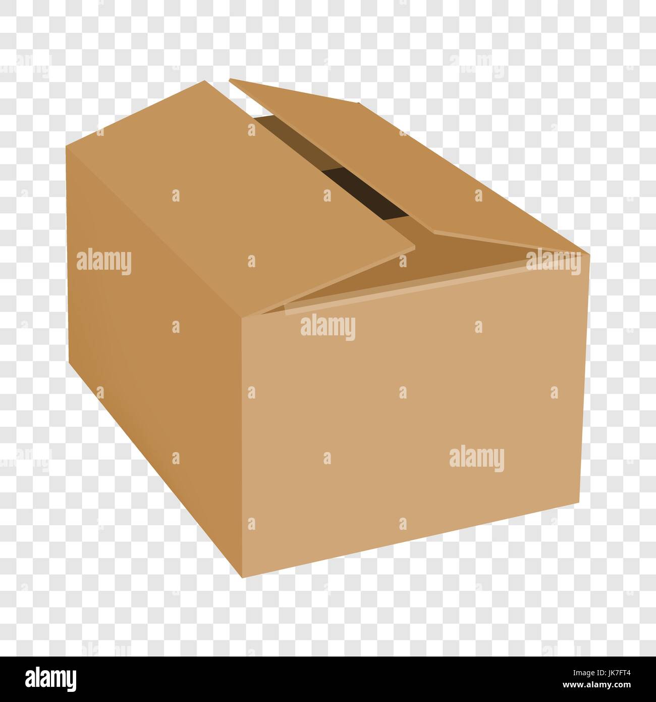Empty box mockup, realistic style Stock Vector Image & Art - Alamy