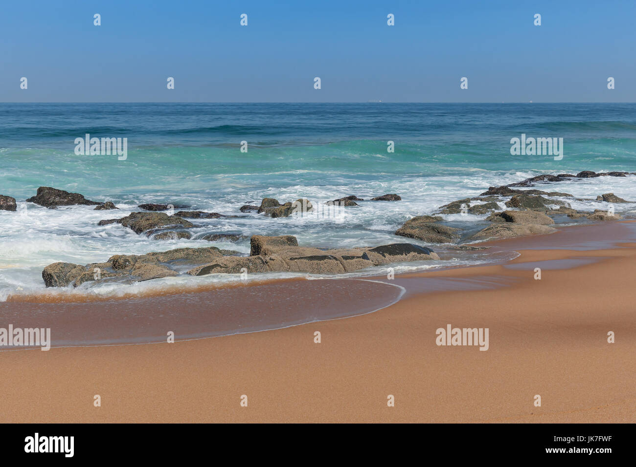 Zimbali Beach Stock Photo - Alamy