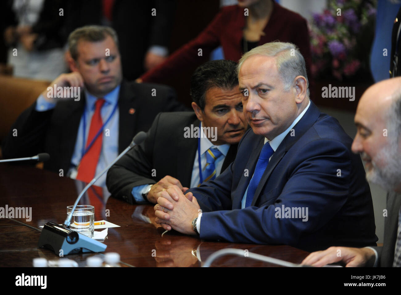 Benjamin Netanyahu, Prime Minister of Israel visits the United Nations ...