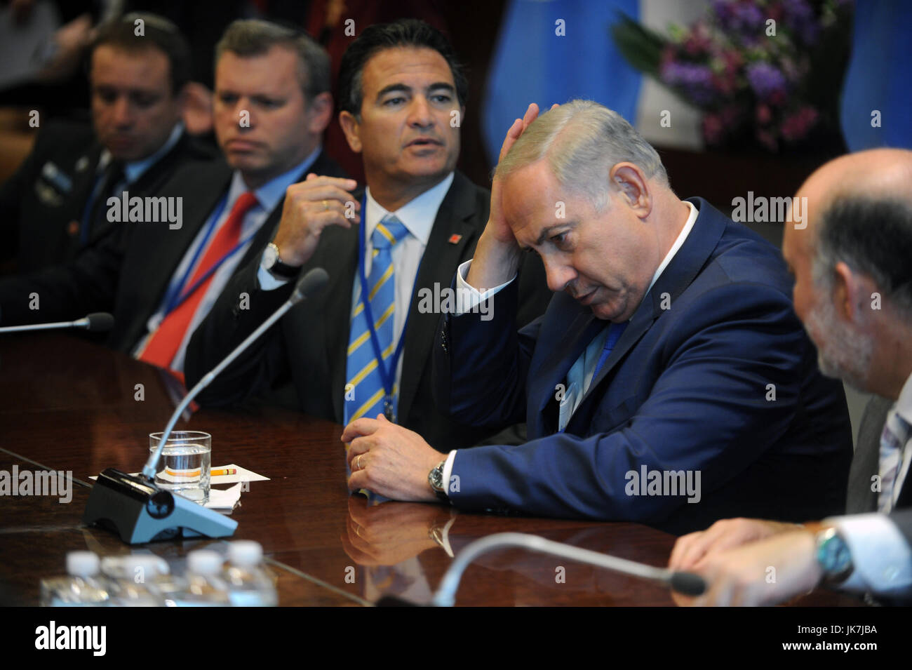 Benjamin Netanyahu, Prime Minister of Israel visits the United Nations ...
