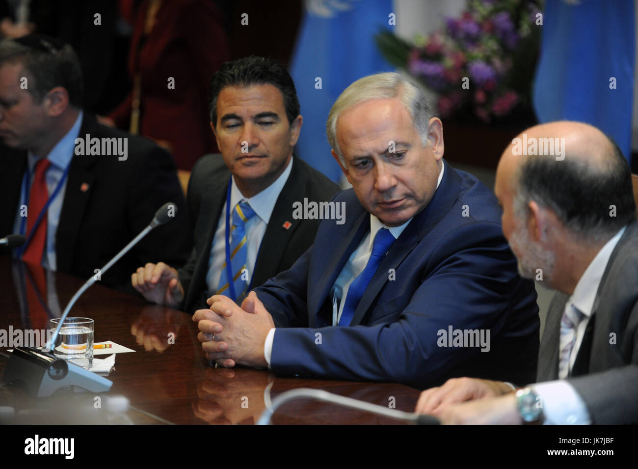 Benjamin Netanyahu, Prime Minister of Israel visits the United Nations ...