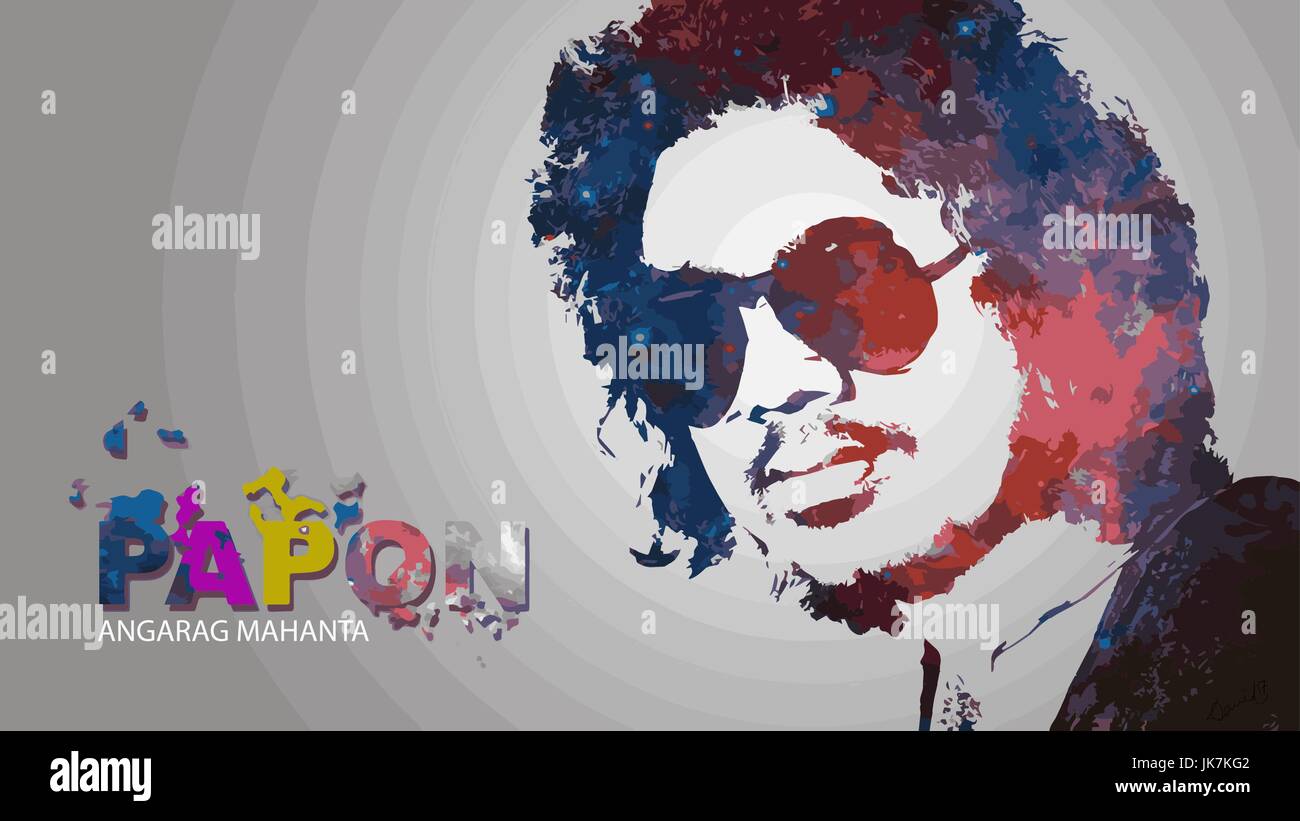 Assamese Singer Papon Stock Vector Image & Art - Alamy