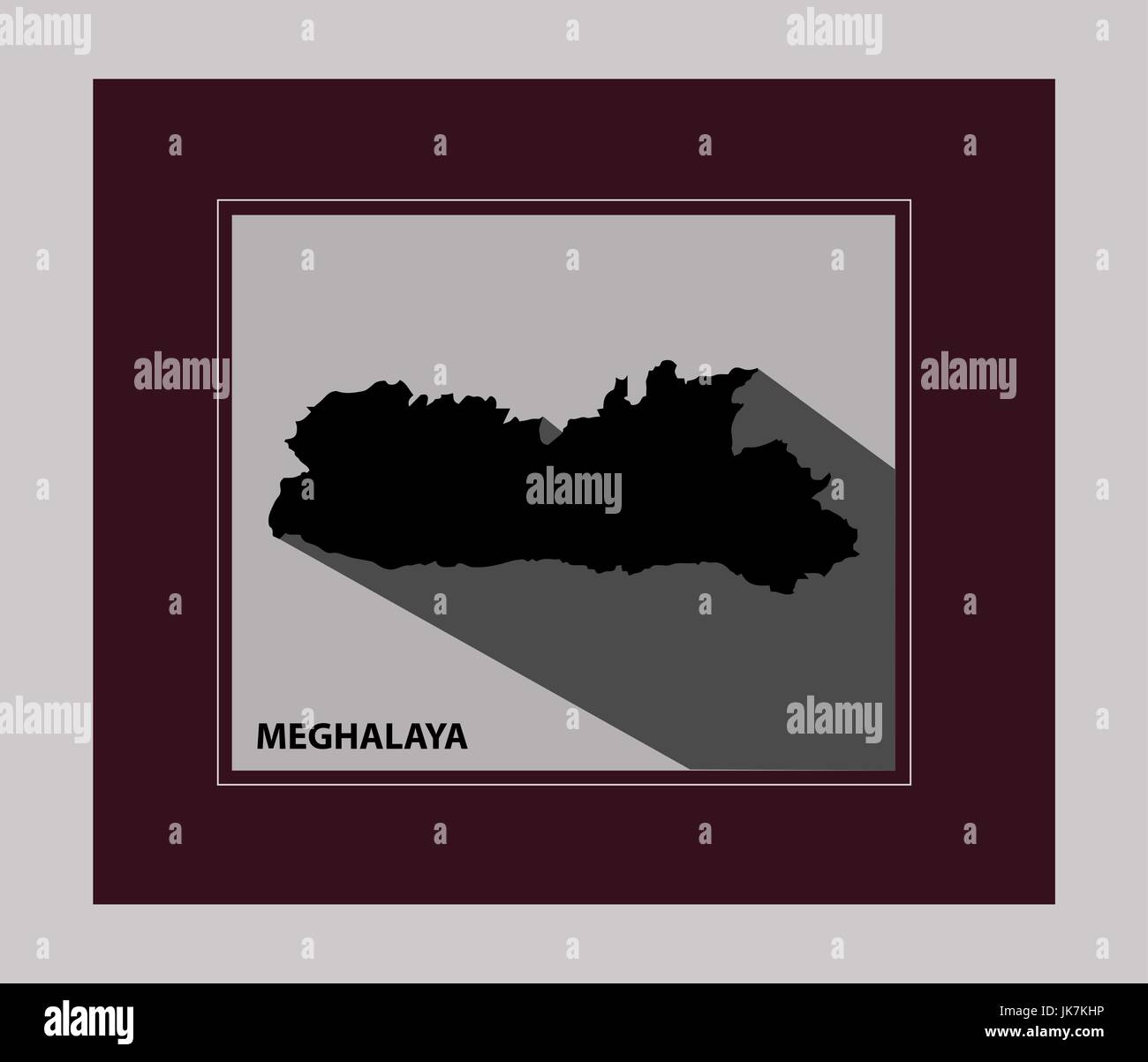 India meghalaya Stock Vector Images - Alamy