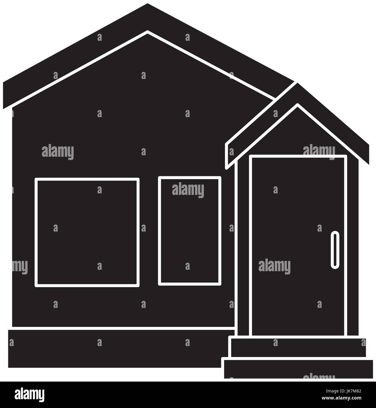 exterior house isolated icon vector illustration design Stock Vector ...