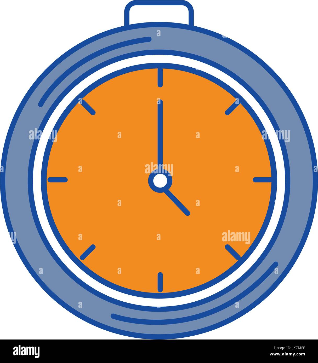 Chronometer Timer Isolated Icon Vector Illustration Design Stock Vector