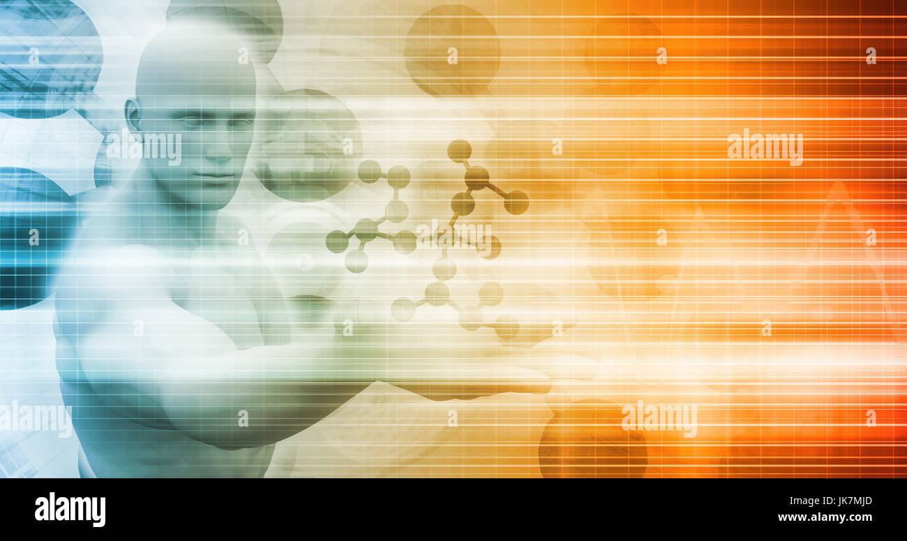 Science Atom and Chemical Formula as Concept Stock Photo - Alamy