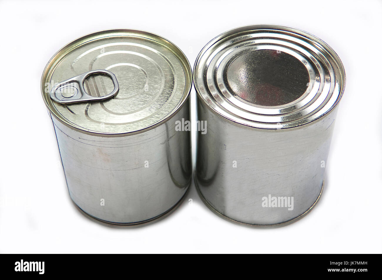 Tins of different sizes and closed Stock Photo - Alamy