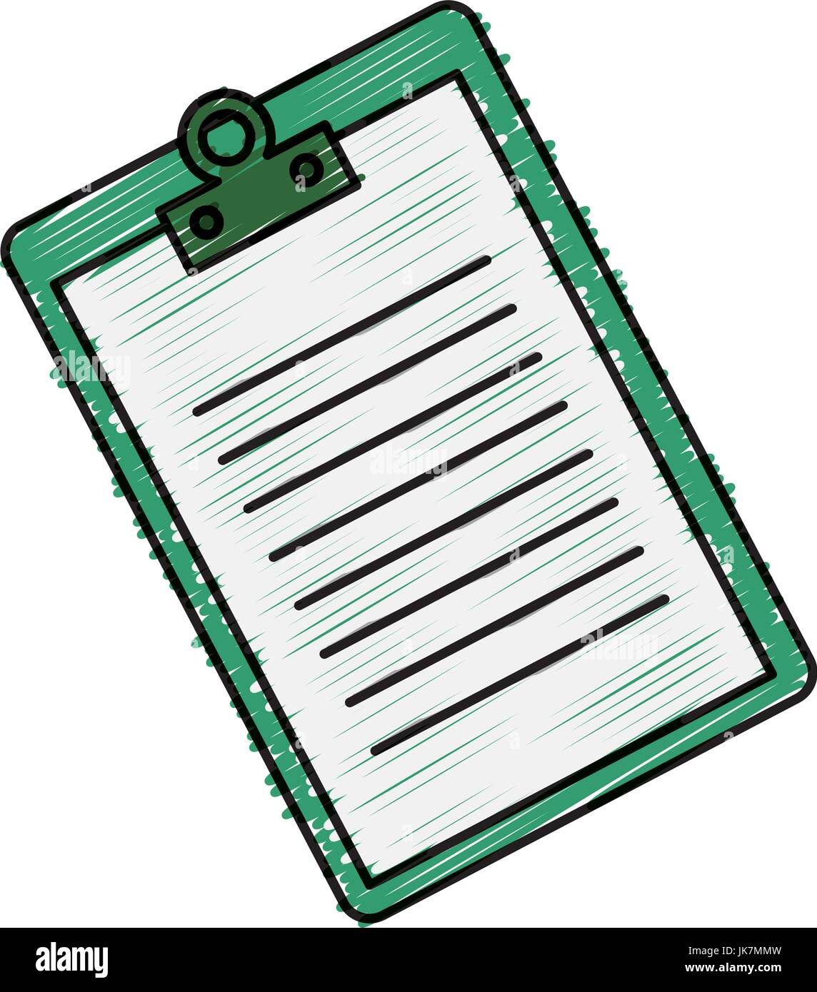 clipboard paper isolated icon vector illustration design Stock Vector ...