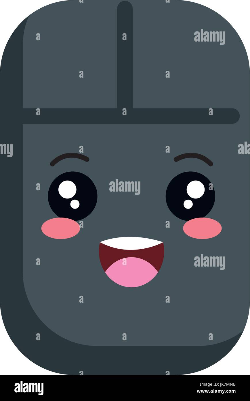 computer mouse kawaii character vector illustration design Stock Vector ...