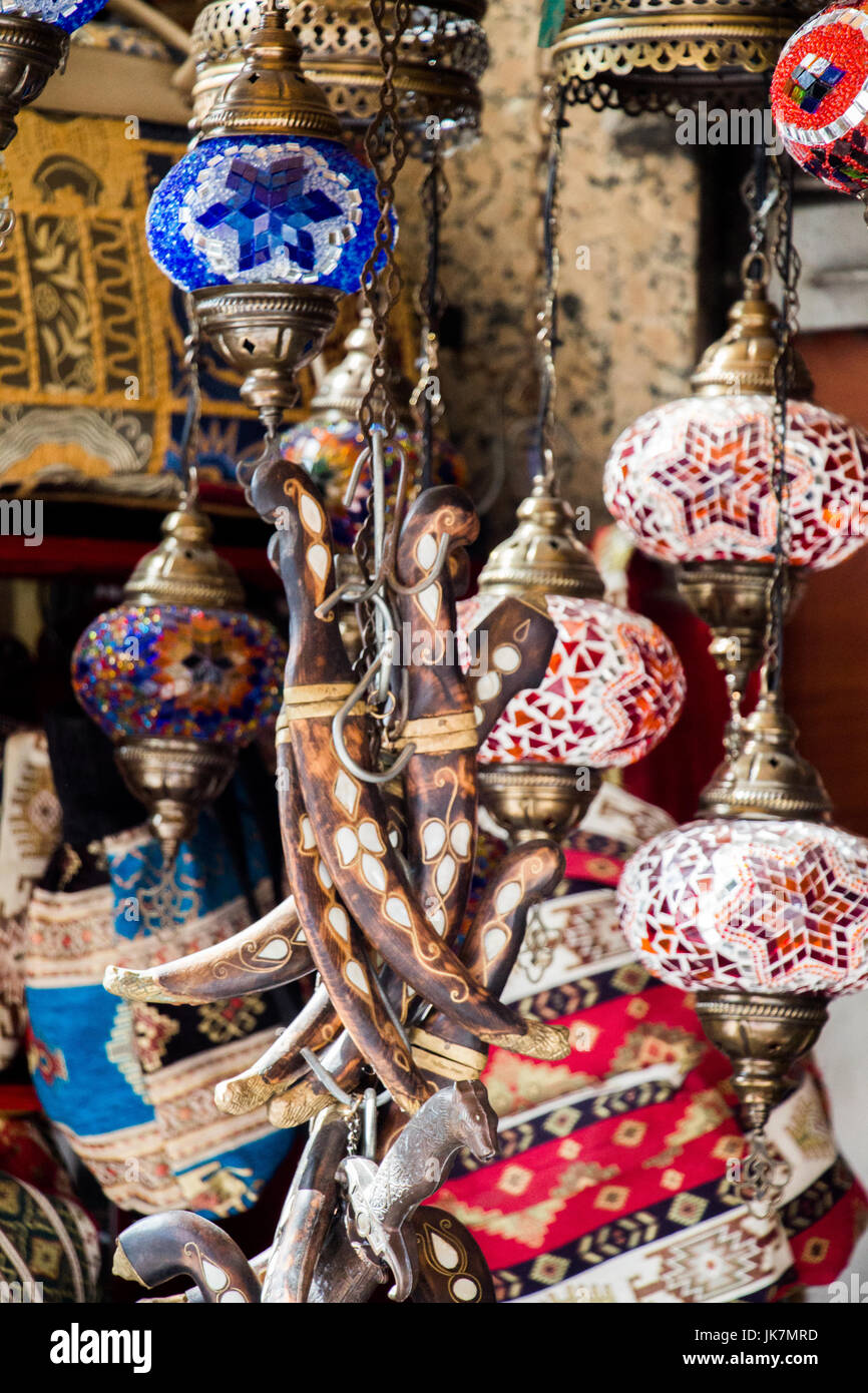 Ottoman Turkish style daggers with mother of pearl inlays Stock Photo ...