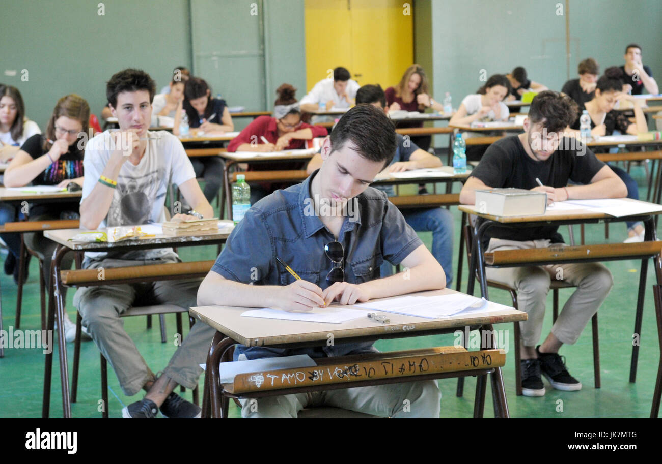 Students take their 2017 Maturity Examination Featuring: Atmosphere ...