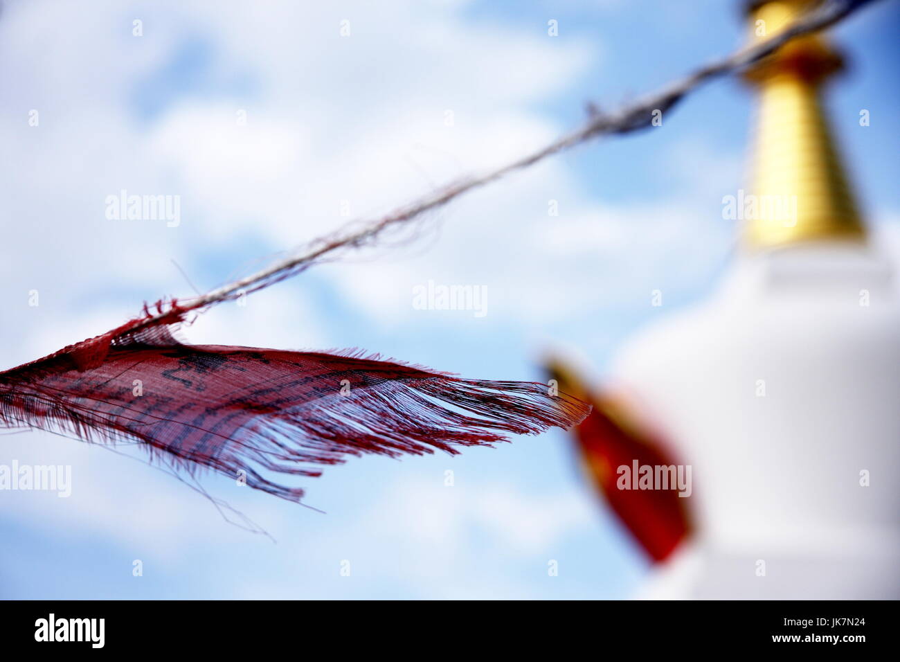 Kagyu Diamond Way Buddhist center in Bécske, Hungary Stock Photo - Alamy