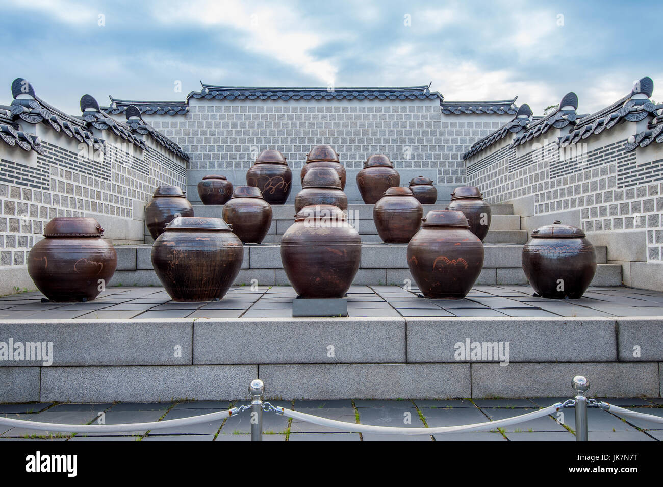Korean kimchi in jar hi-res stock photography and images - Alamy