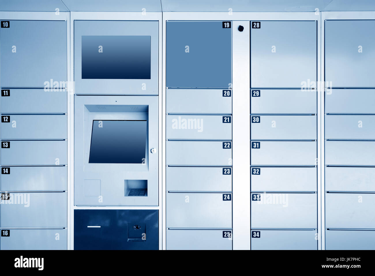 Express storage box, the locker for temporary storage of goods Stock ...