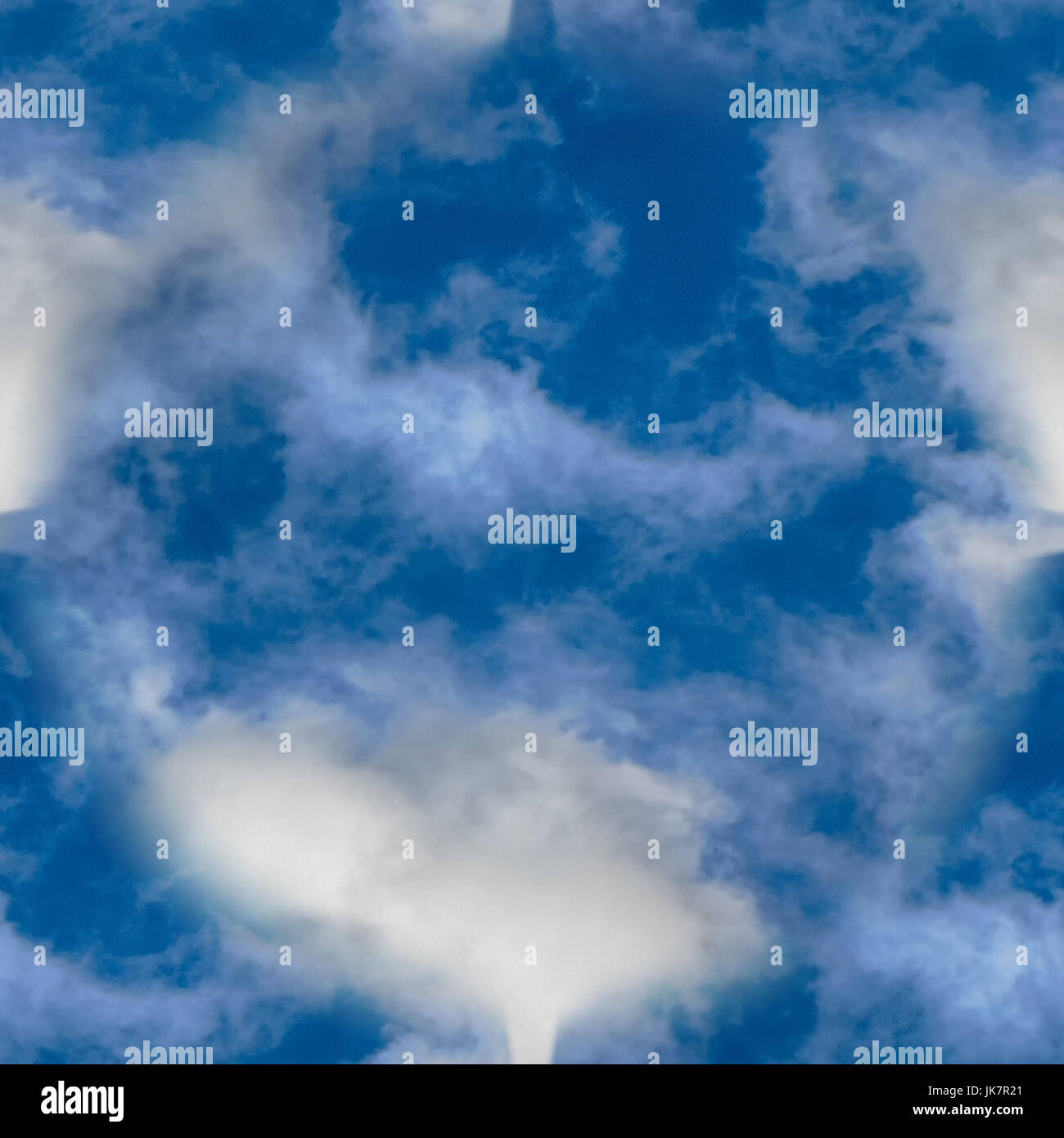 Seamless Texture of white clouds in the sky to create infinite ...