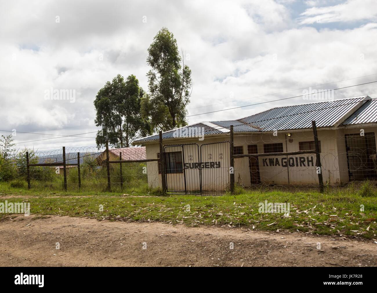 Landscape near Willowale at the Eastern Cape of South Africa during ...