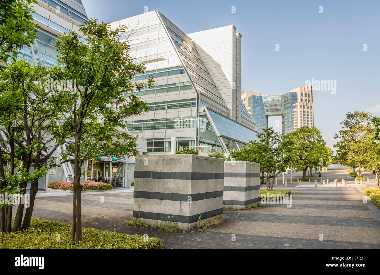 Ariake cityscape at the Ariake Tokyo Big Sight area at Tokyo Bay, Japan ...