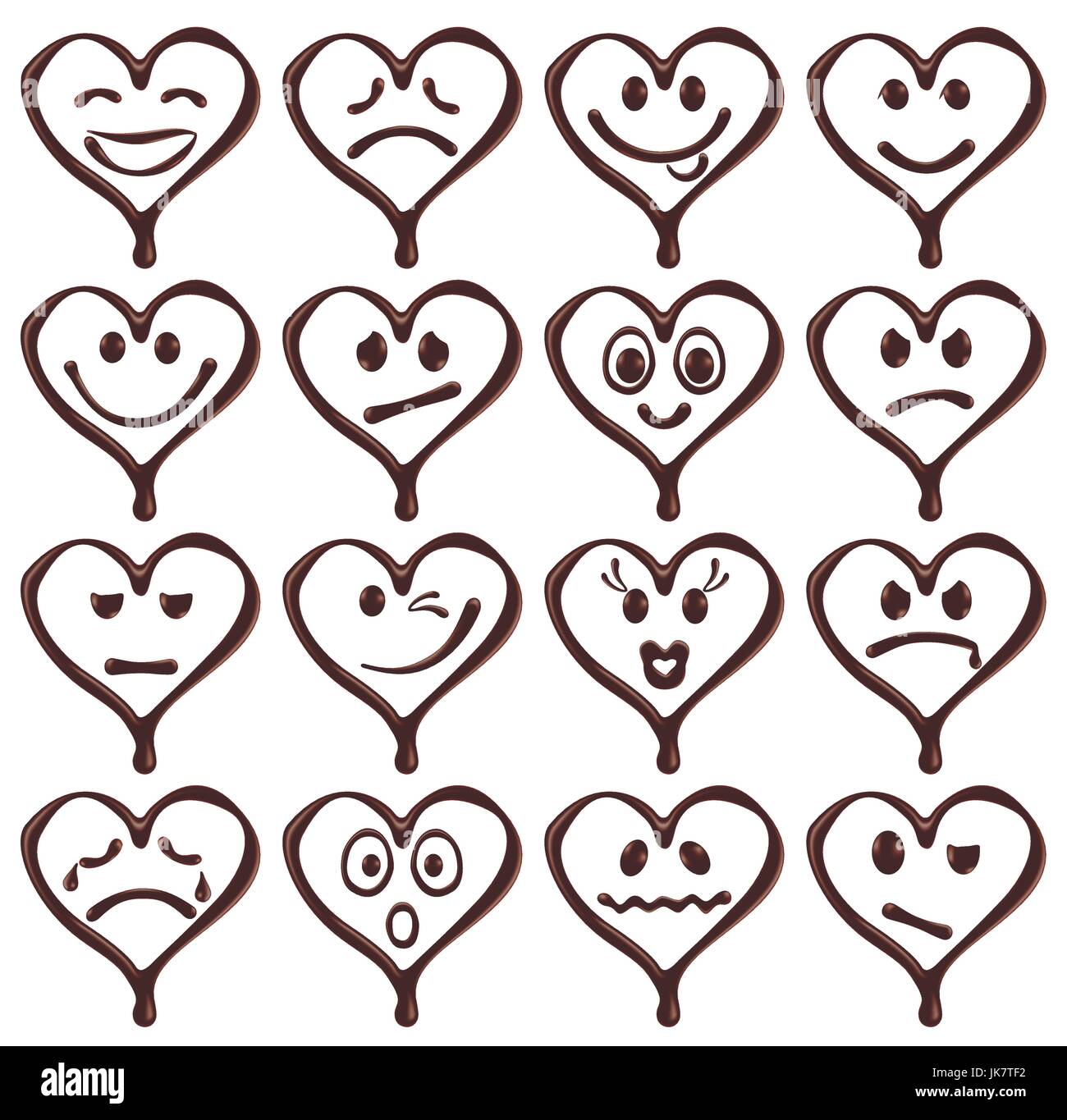 Dripping smile Cut Out Stock Images & Pictures - Alamy