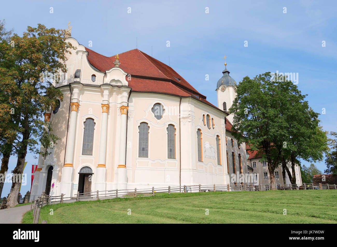 Pilgrimage Church of Wies, Steingaden, Allgau, Bavaria, Germany Stock ...