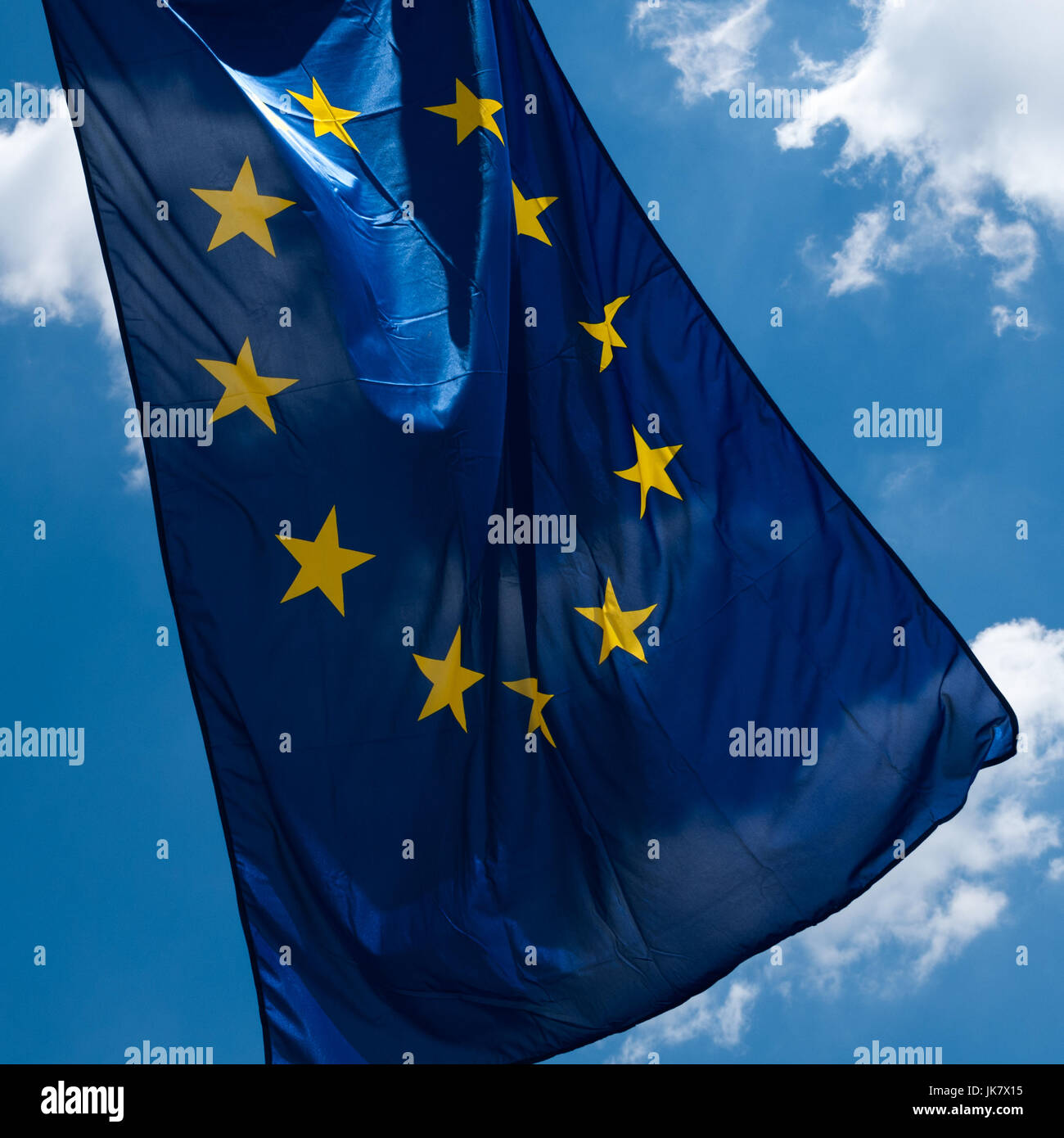 European Union flag Stock Photo - Alamy