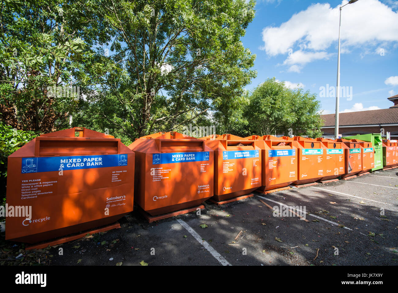 Paper Collection Bins High Resolution Stock Photography and Images - Alamy