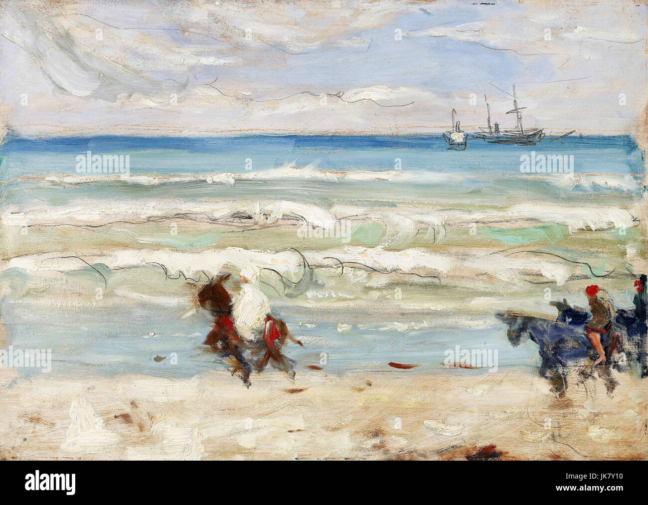 James wilson morrice beach scene High Resolution Stock Photography and ...