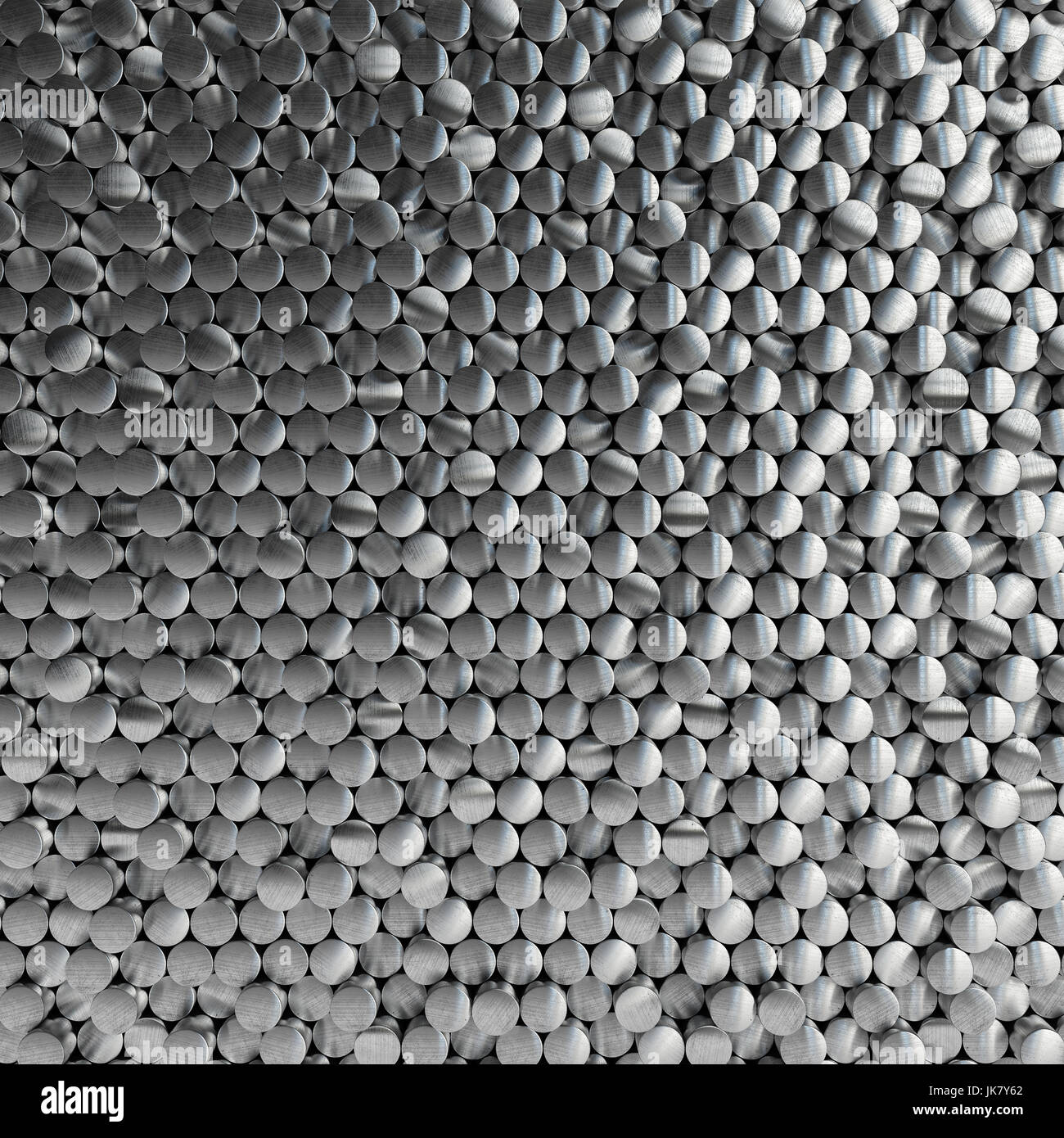 Stainless steel tube 3d rendering isolated Stock Photo - Alamy