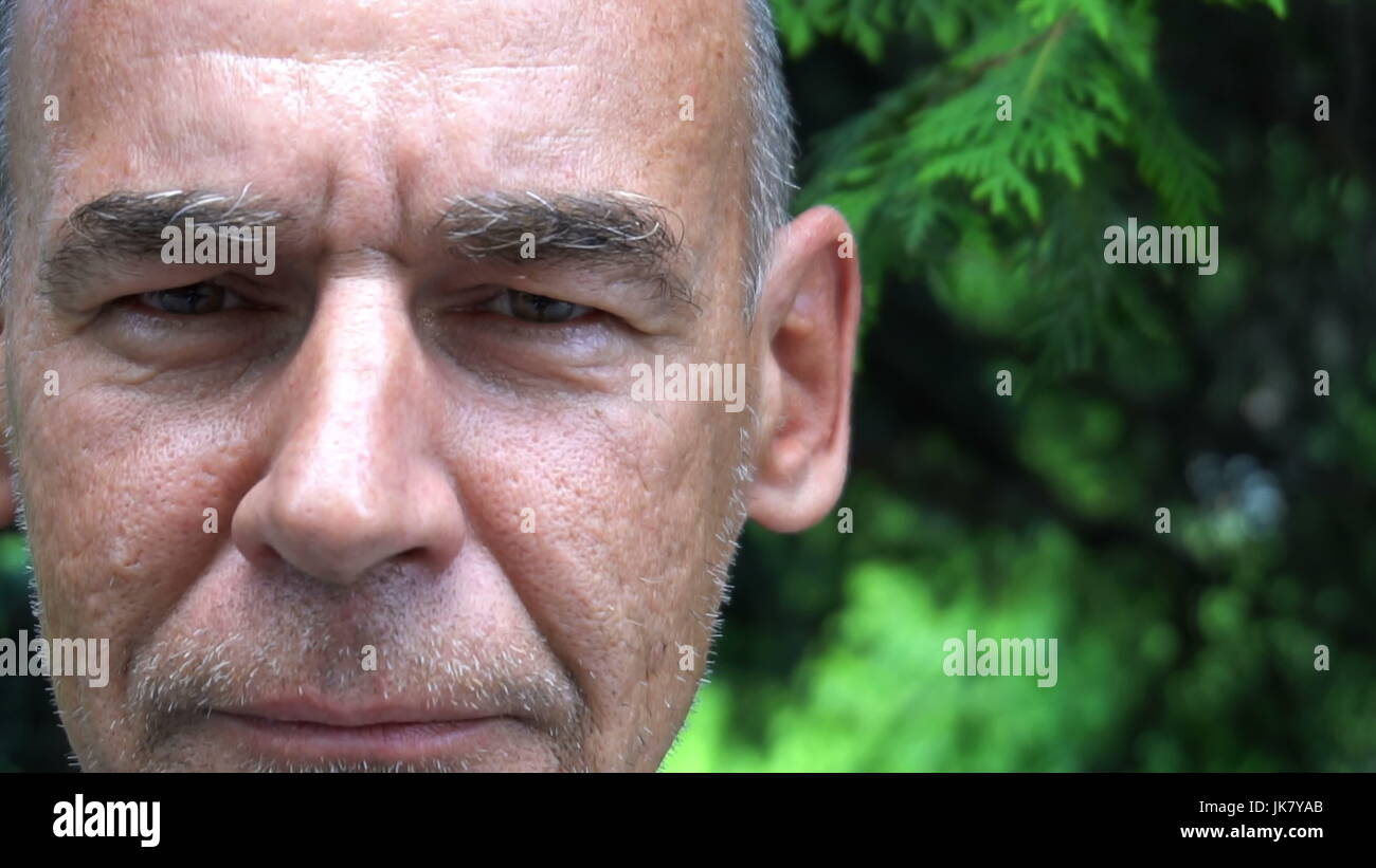 Male face with needles hi-res stock photography and images - Alamy