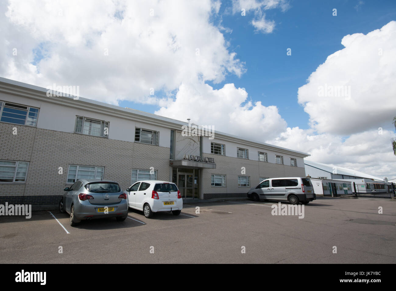 Sywell Airport motel Northampton Northamptonshire UK Stock Photo - Alamy